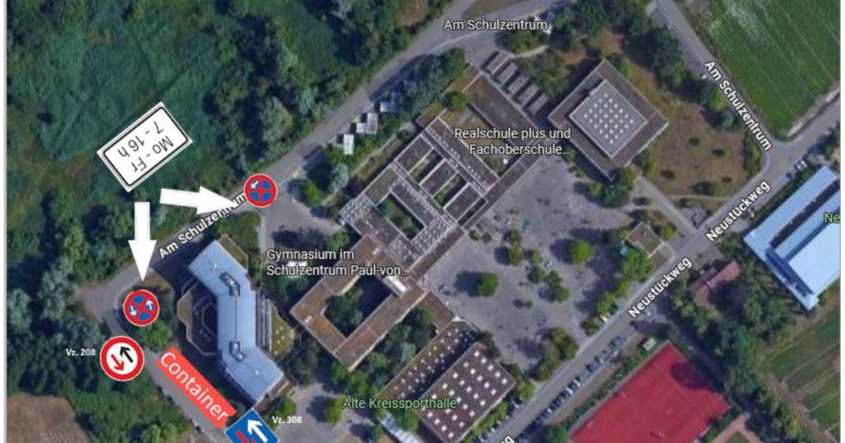 Änderung der Verkehrsführung am Paul-von-Denis-Schulzentrum ...