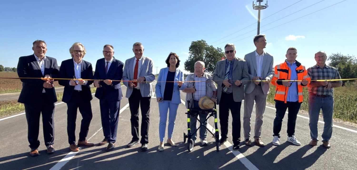 Neue Ortsumgehung für Assenheim: Landrat und Verkehrsministerin geben ...